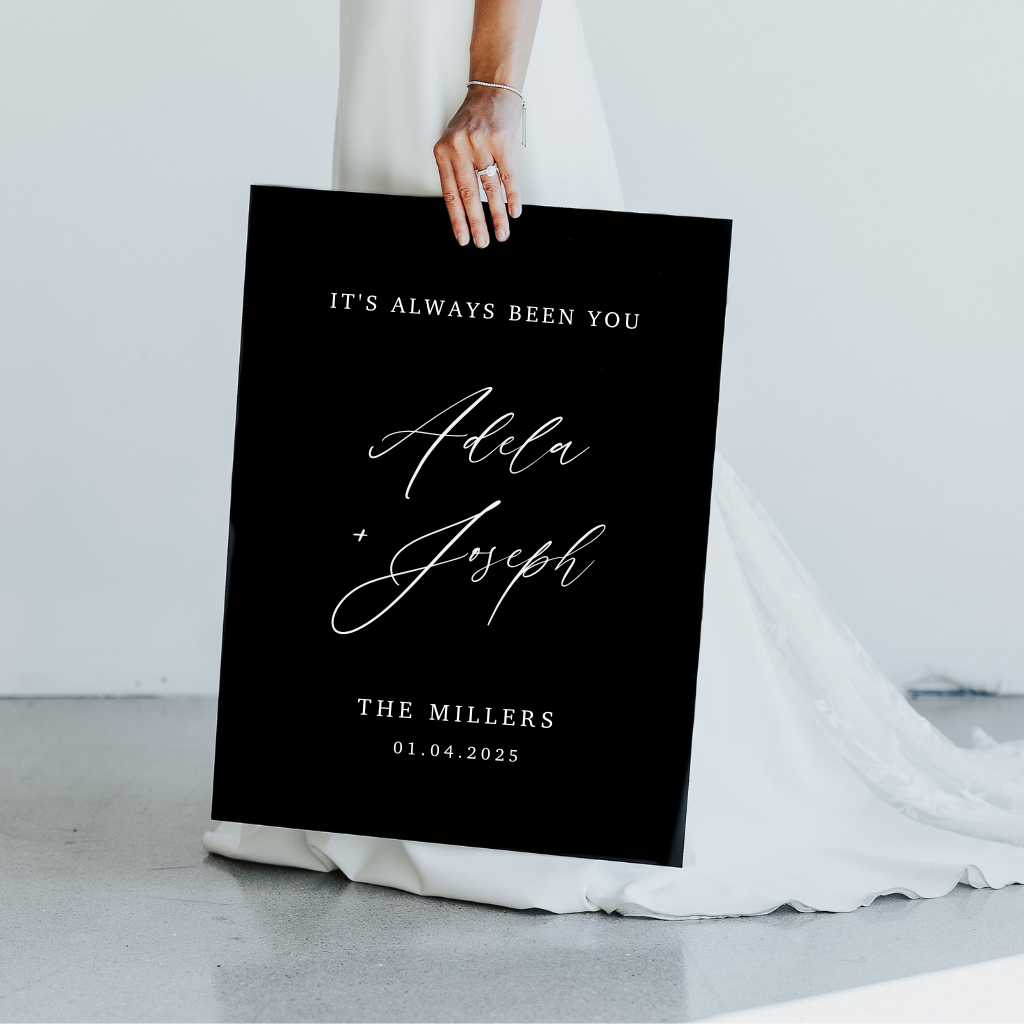 Made & True: Tailored Signage for Timeless Love