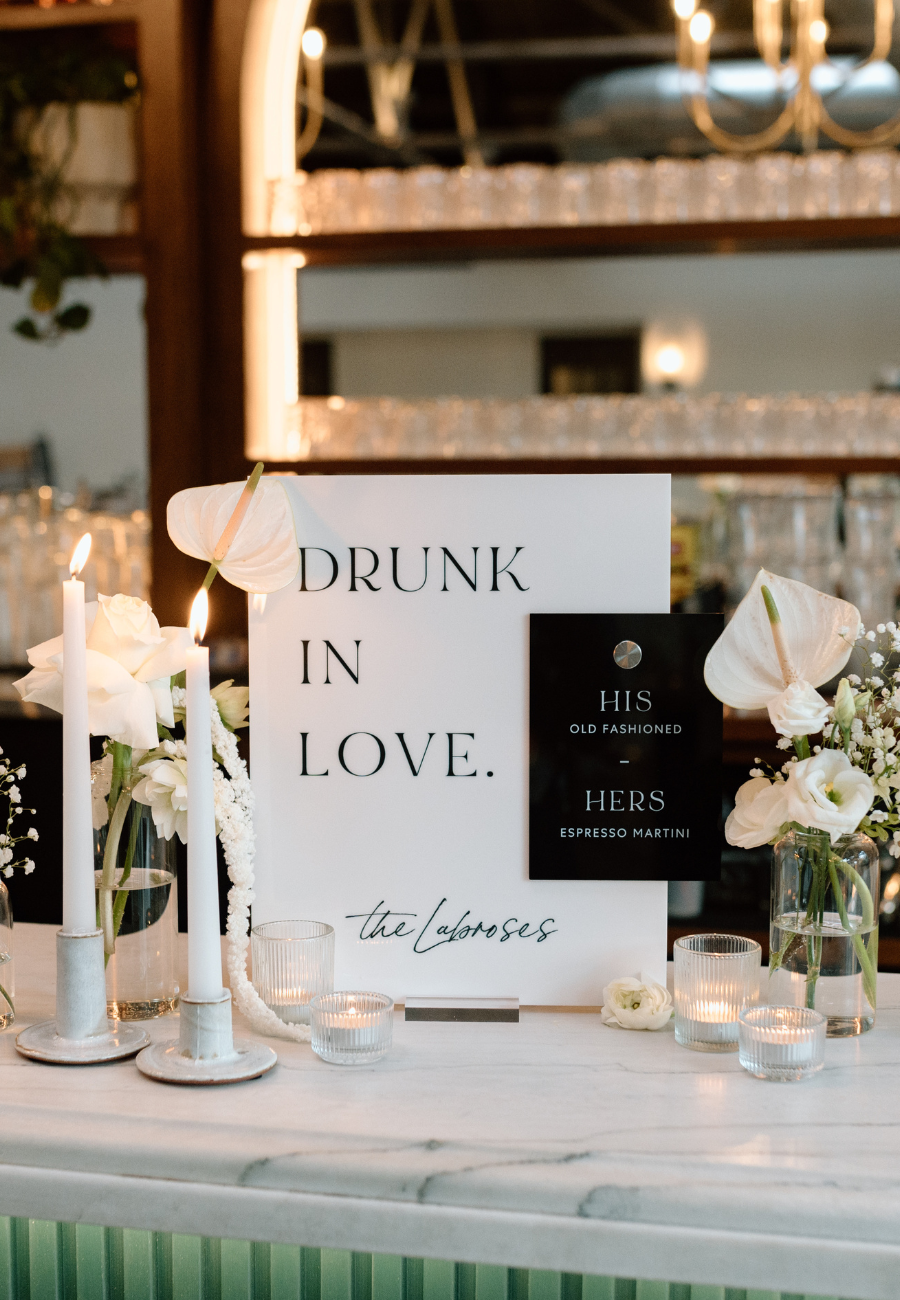 Made & True: Tailored Signage for Timeless Love